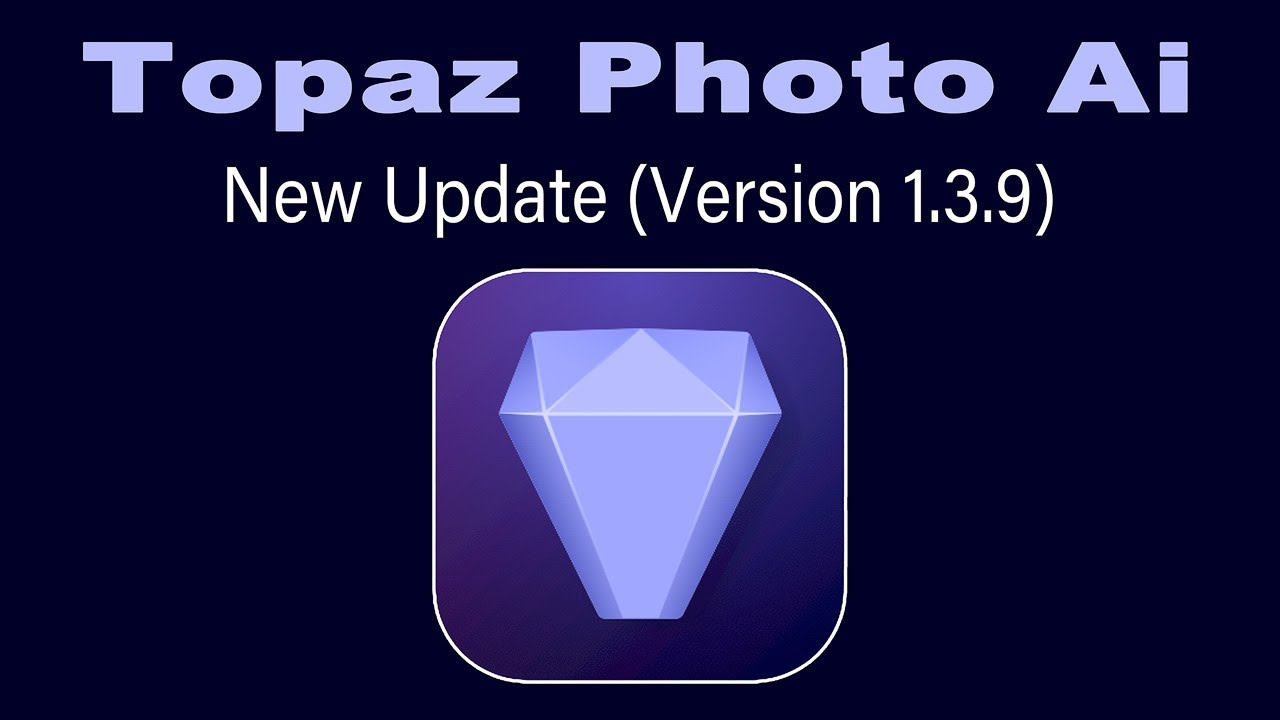 TOPAZ PHOTO AI (New Update Version 1.3.9) - YouTube