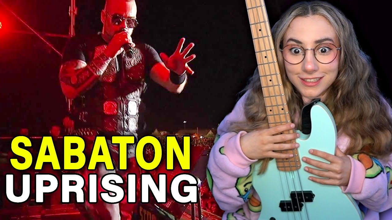 SABATON - Uprising (LIVE) | Singer Bassist Musician Reacts - YouTube