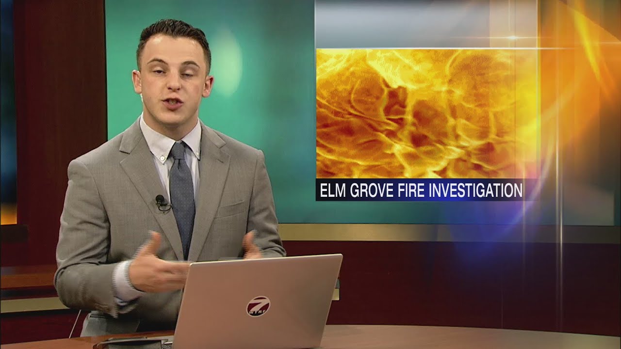 Wheeling investigating a fire in Elm Grove - YouTube