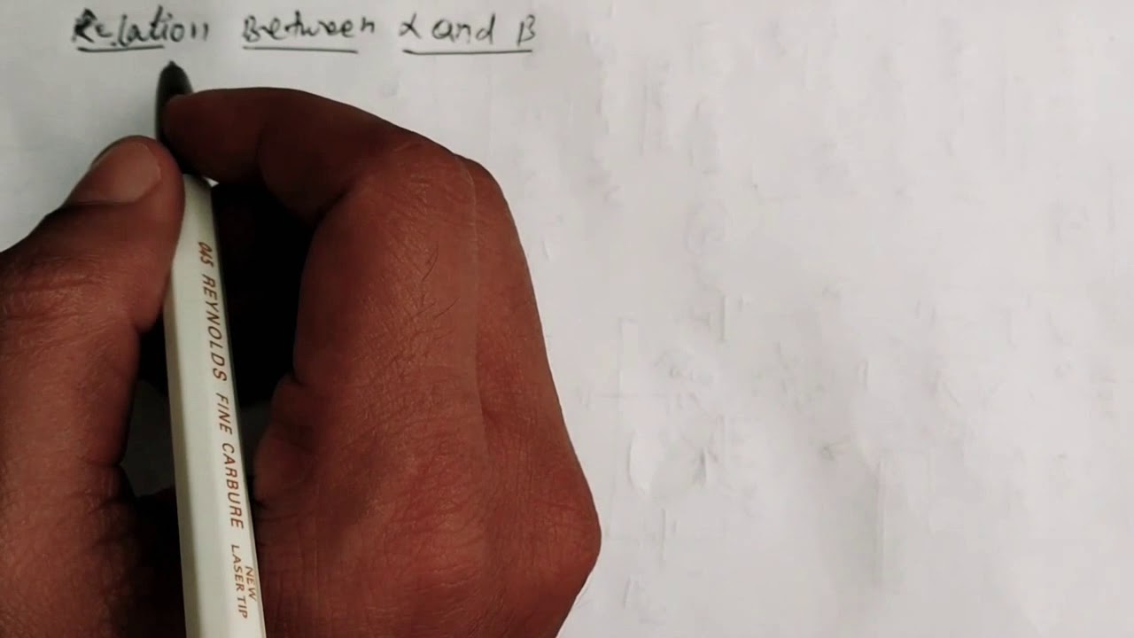 2.6 Relationship Between Alpha and Beta in BJT - YouTube