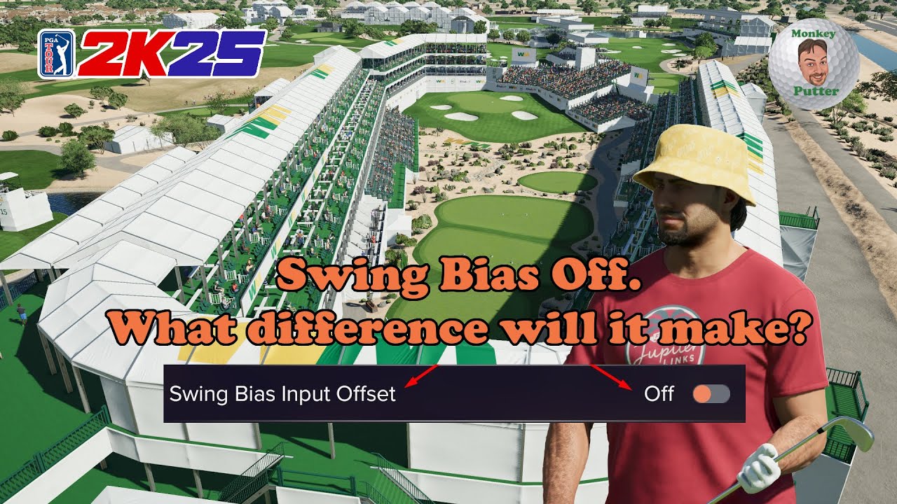 PGA Tour 2K25 - Swing Bias Off. What difference will it make? - YouTube