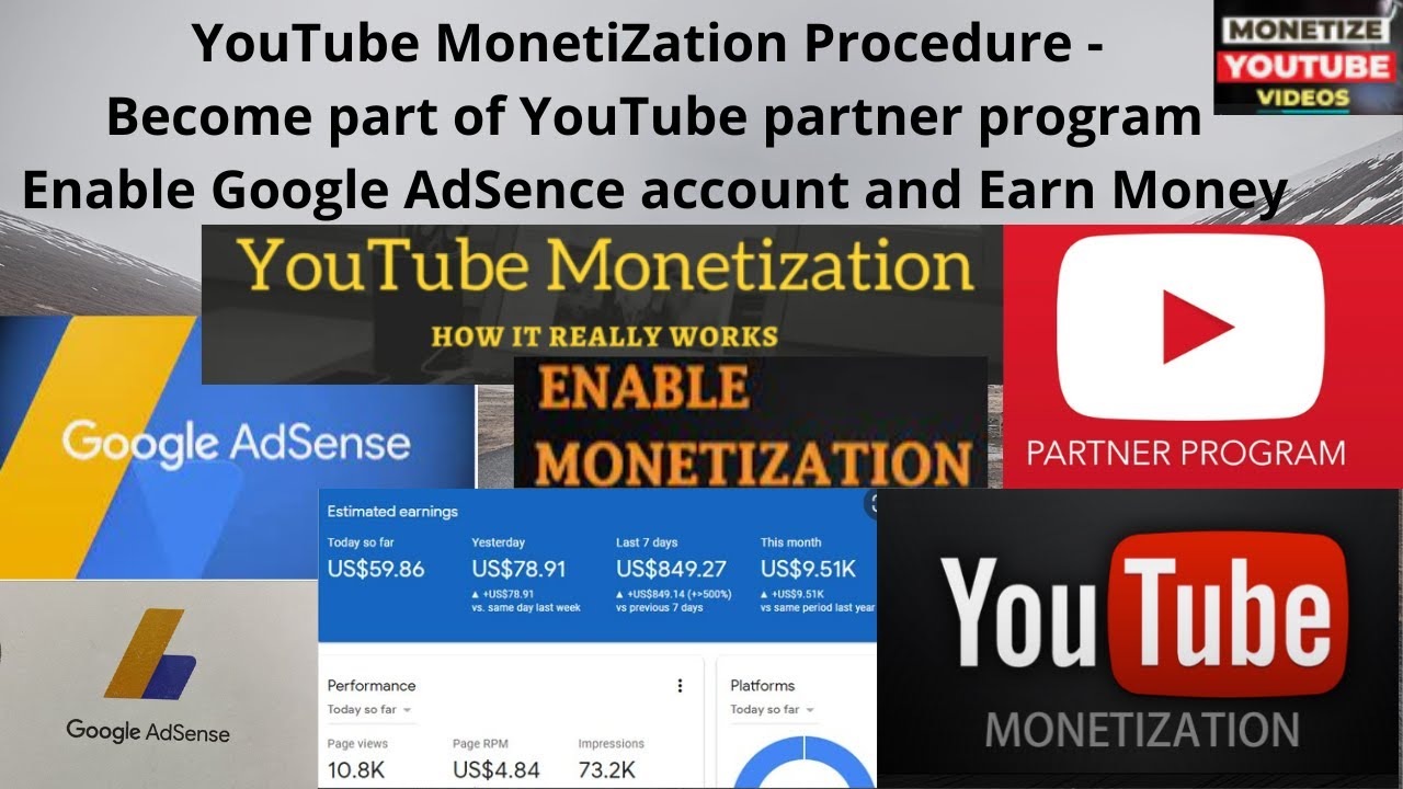 YouTube Monetization - Join YouTube partner program | Activate Google ...