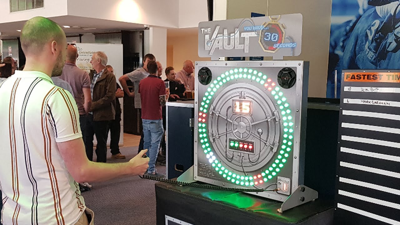 The Vault game for hire, Firebird Events Ltd - YouTube