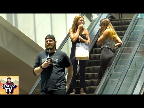 WET Fart Prank on the ESCALATOR!!