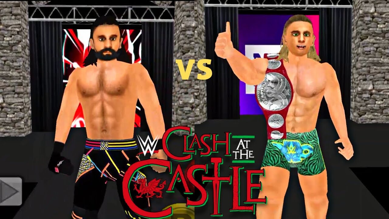 Seth Rollins vs Riddle WR3D 22 | Clash at the Castle - YouTube