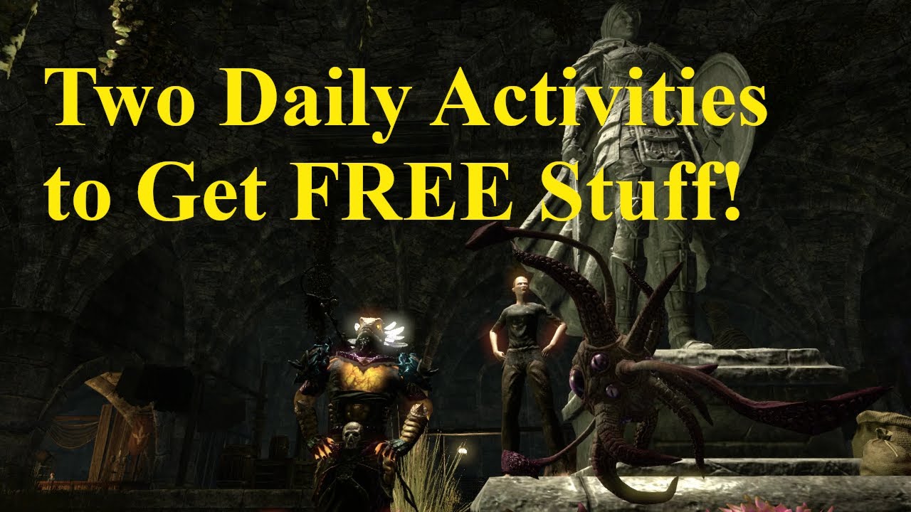 ESO Two Daily Activities That Give You FREE Stuff! - YouTube