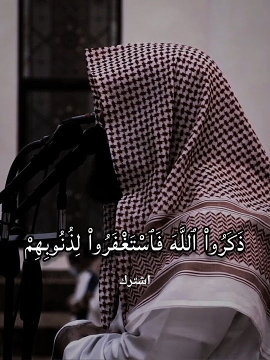 وَالَّذِينَ إِذَا فَعَلُوا فَاحِشَةً أَوْ ظَلَمُوا أَنفُسَهُمْ ذَكَرُوا
