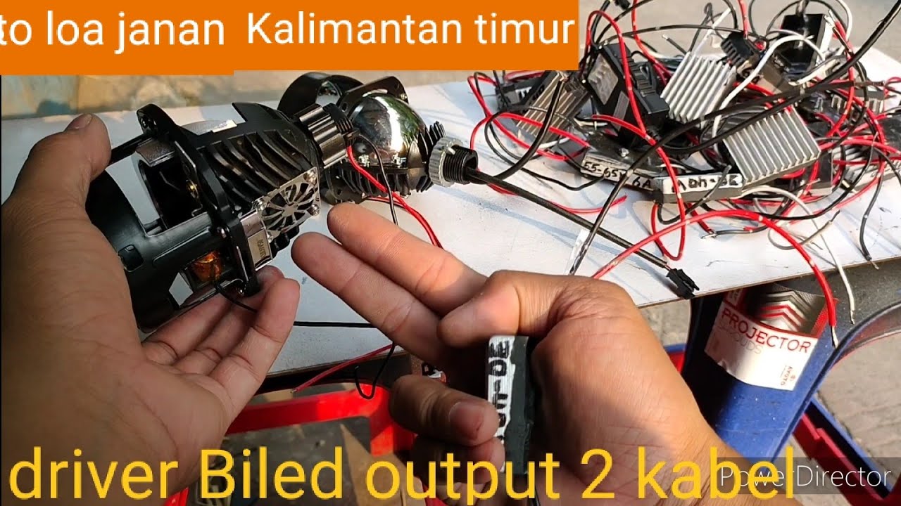driver Biled output 2 kabel driver pengganti yang sudah rusak sinar ...