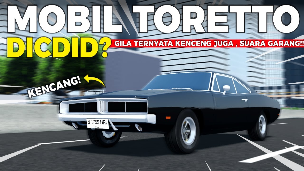 Ada Mobil Dominic Toretto Di CDID?? - Roblox Car Driving Indonesia ...