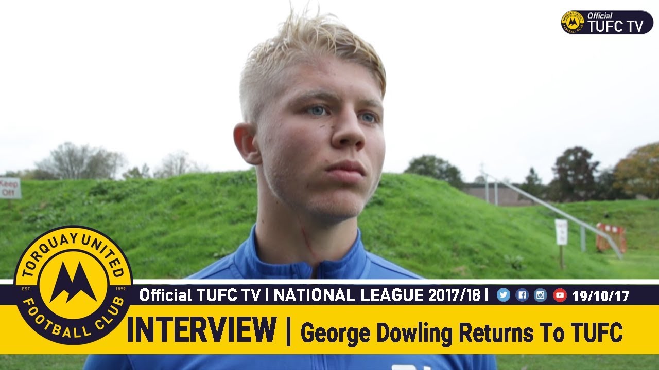 Official TUFC TV | George Dowling on returning to TUFC 19/10/17 - YouTube