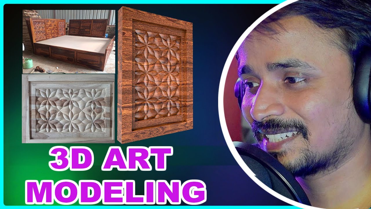 3D ART MODELING TUTORIAL 3DSMaX | kaboomtechx - YouTube