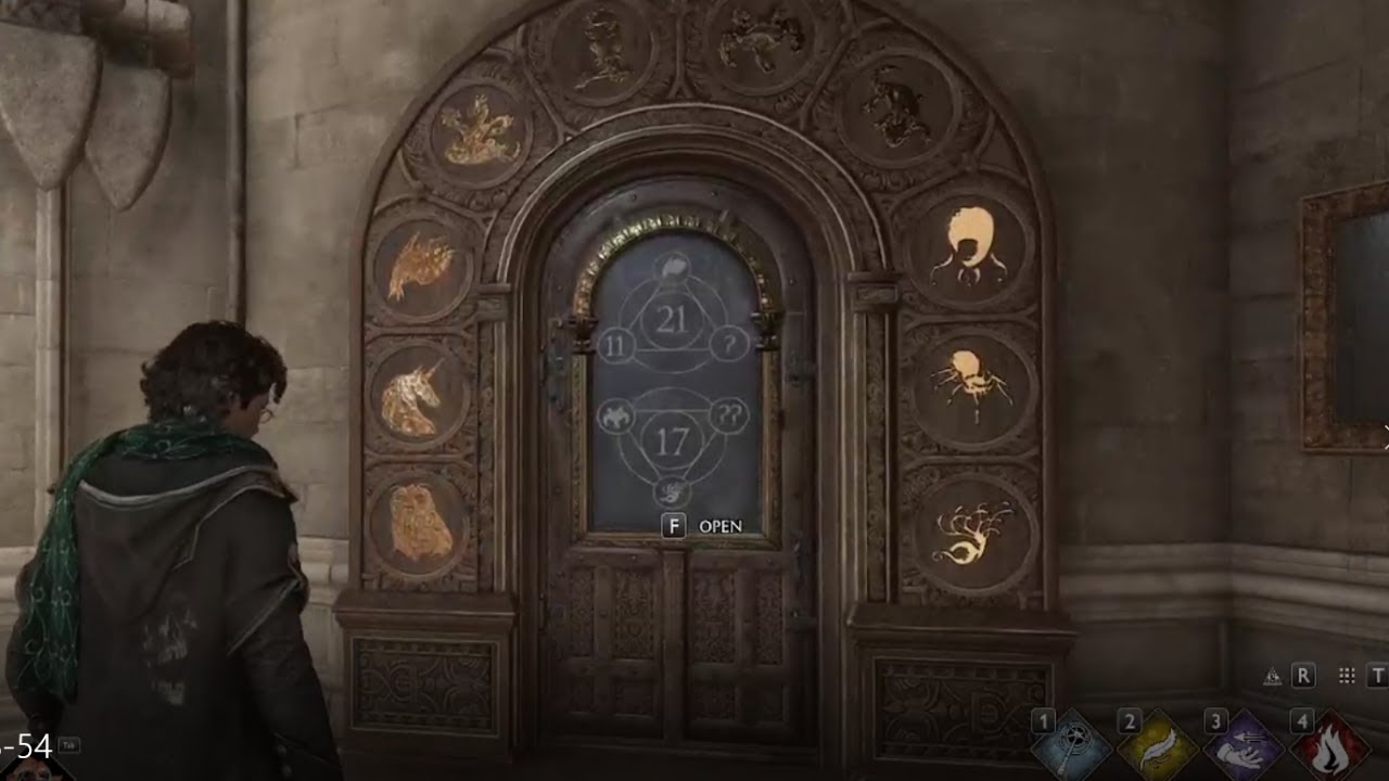 How to Solve the Door Riddles in Hogwarts Legacy - YouTube