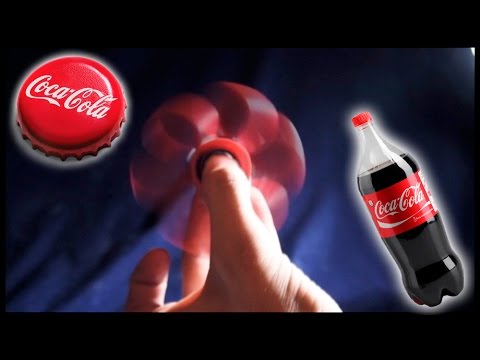 COCA COLA FIDGET SPINNER (WITH BEARINGS)!!!! - YouTube