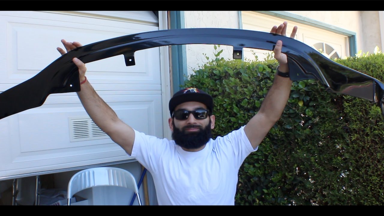 Lexus IS250 Splitter Install - YouTube