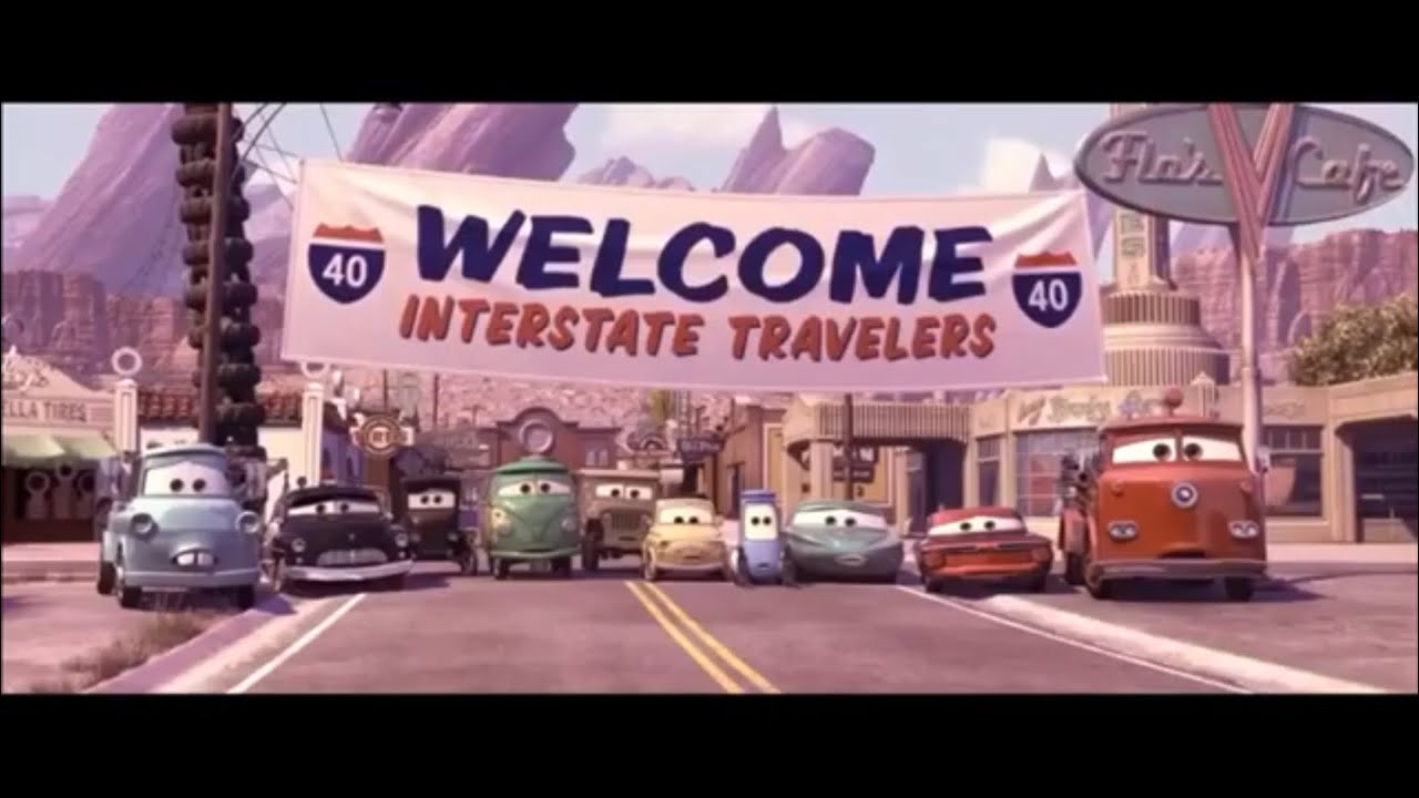 Cars (2006) The History of Radiator Springs - YouTube