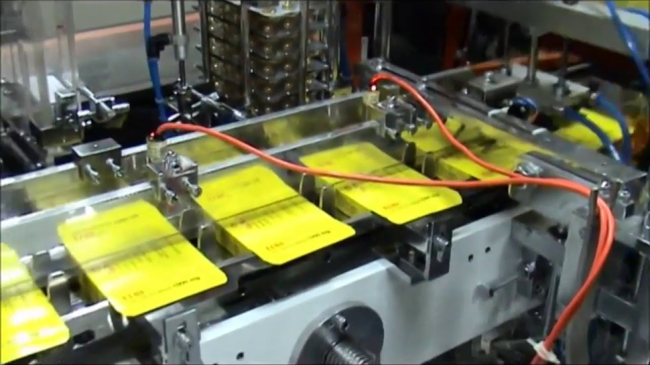 Cartoning Machine for Blister Pack Strips SC-60 - YouTube