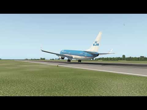 737-800x X-Plane 11 Butter Landing #Swiss001landing - YouTube