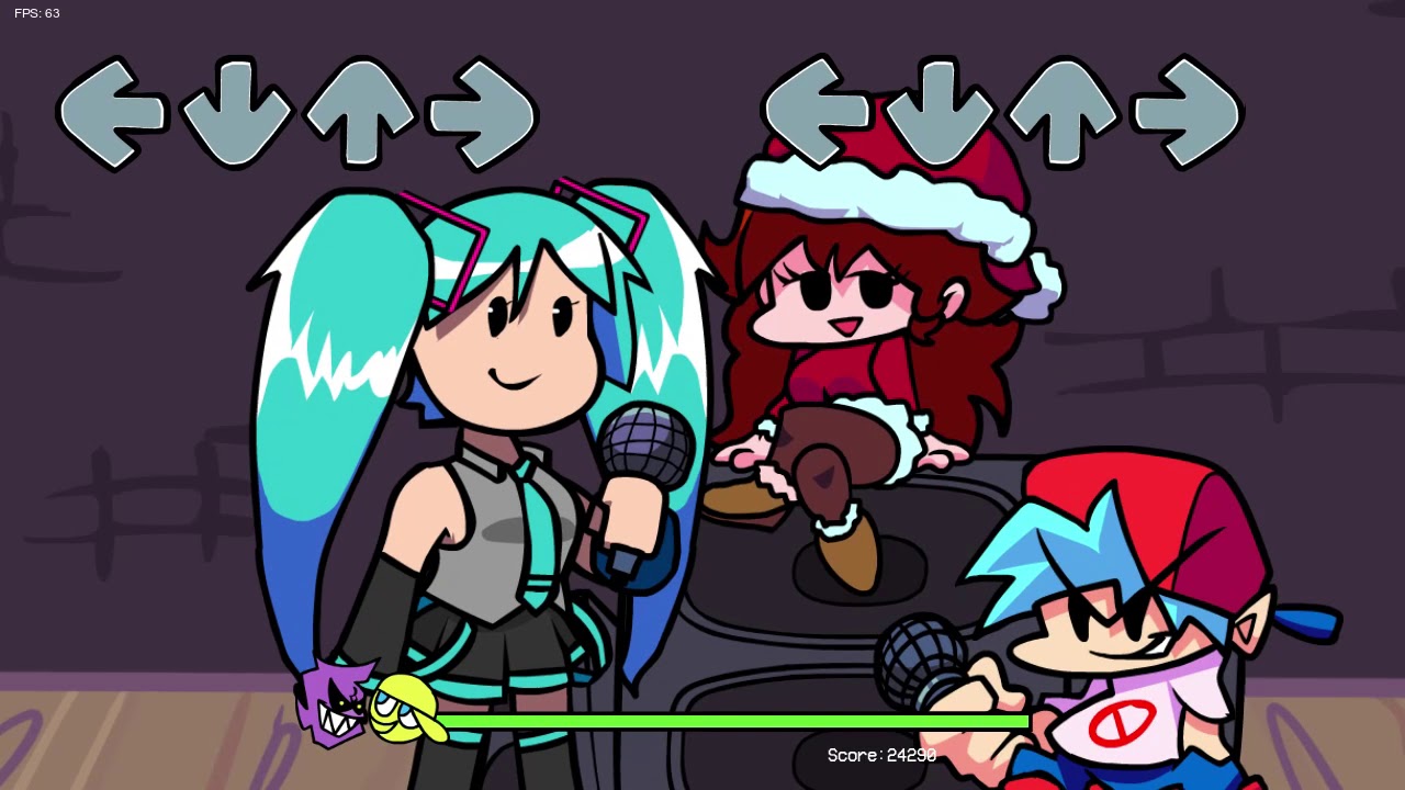 Friday Night Funkin' Miku Mod - YouTube