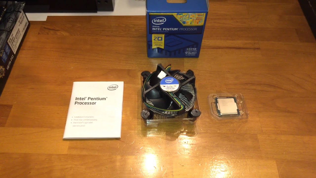 Intel Pentium G3258 Anniversary Edition Overview - YouTube