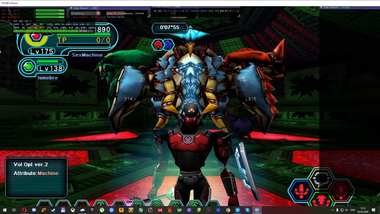 Phantasy Star Online Blue Burst - Vol Opt ver 2 - YouTube