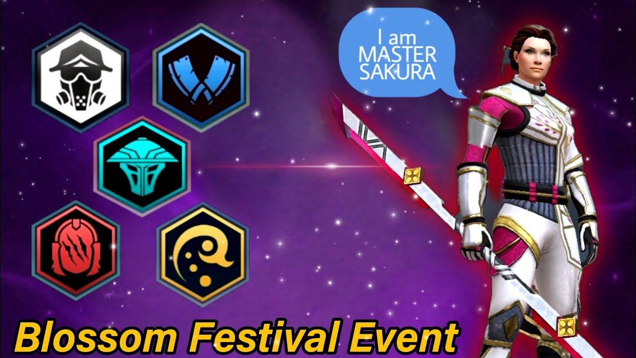 BLOSSOM FESTIVAL EVENT - Top 5 Legendary Sets Against MASTER SAKURA ...