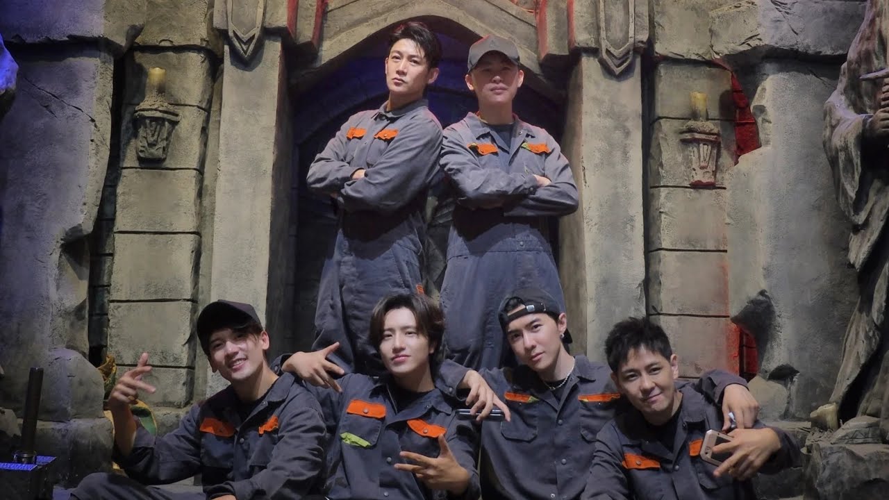【BoYuan 伯远】Hu Yanbin's Escape Room VLOG with LuYi, Danson Tang, Kenny ...