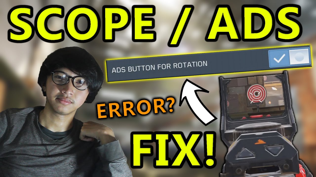 SCOPE/ADS ERROR? INI SOLUSINYA KALO SCOPE KALIAN GERAK MULU! - Call Of ...