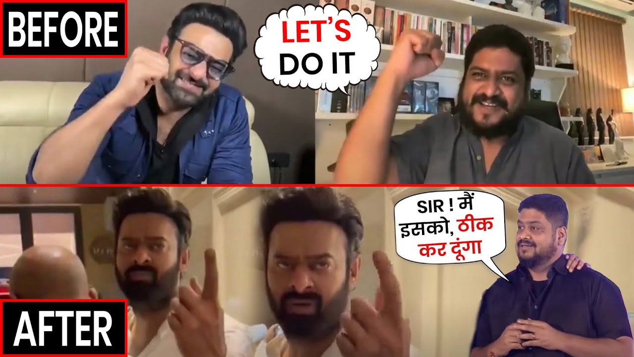 Prabhas Attitude Before And After Adipurush | Prabhas | Prabhas Angry ...