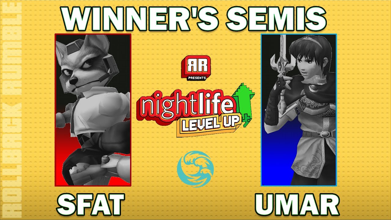 SFAT (Fox) vs Umarth (Marth) | Winner's Semis | Nightlife Level Up ...
