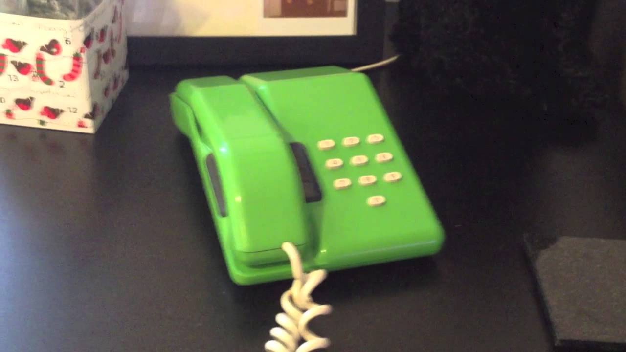 Vintage 1982 BT Viscount phone - YouTube