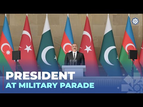 Military Parade dedicated to the fifth anniversary of Victory in Patriotic War was held in Baku