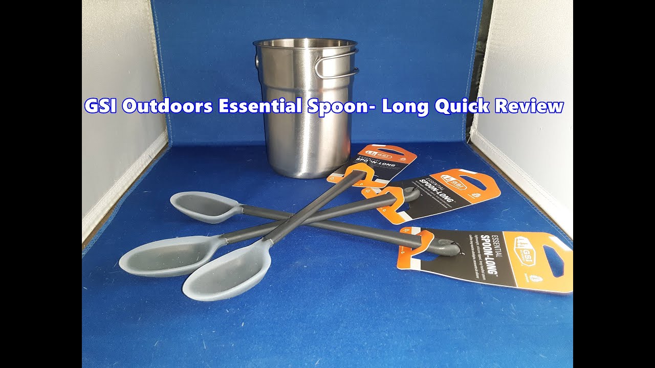 GSI Outdoors Essential Spoon Long ~ Review - YouTube