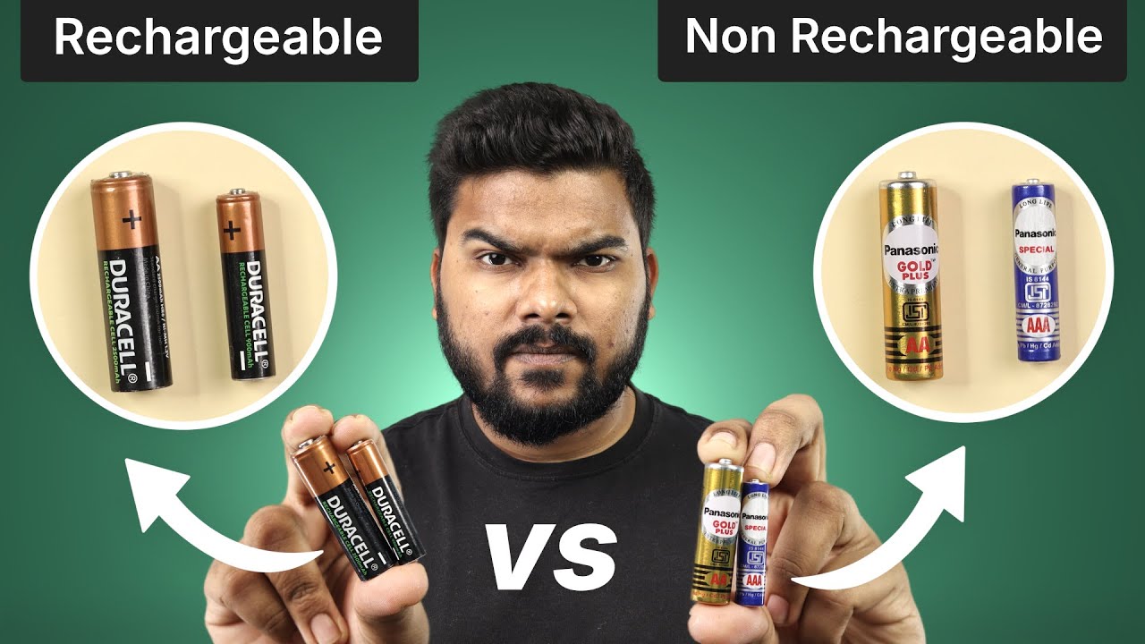 Rechargeable vs Non Rechargeable Batteries: Which is Better for Devices ...