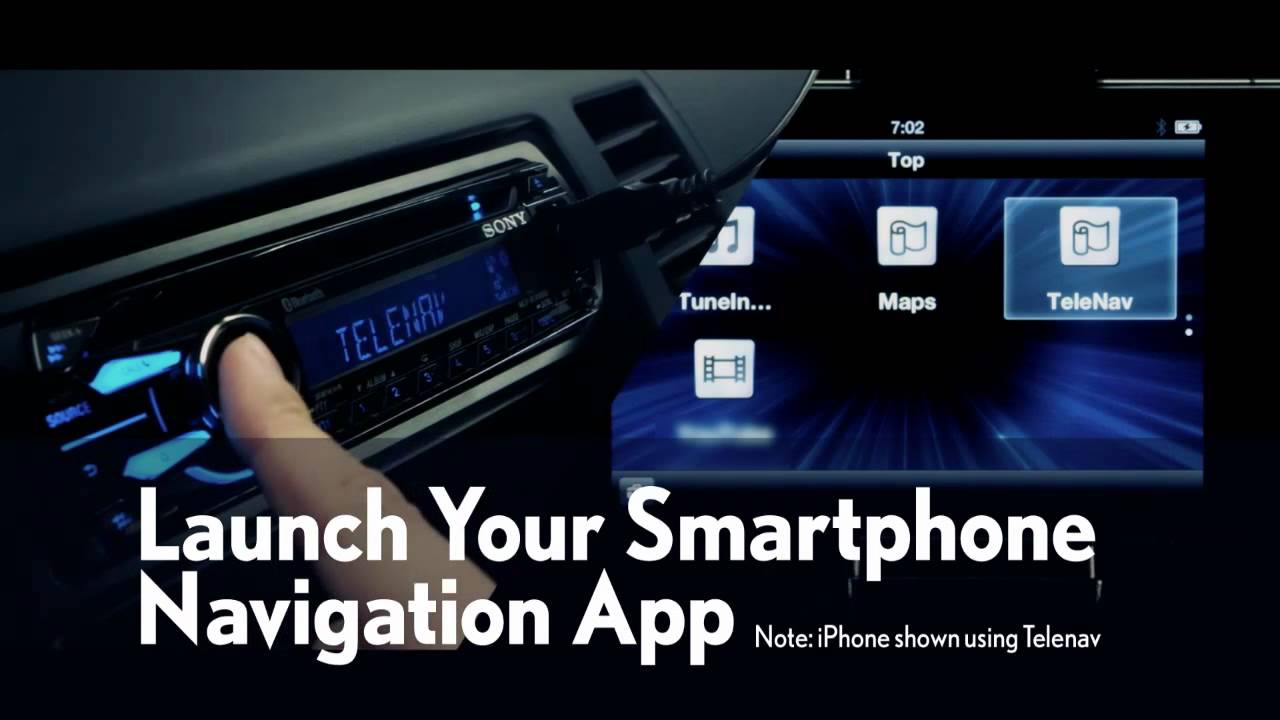App Remote for control your smartphone with Sony's car receiver for US ...