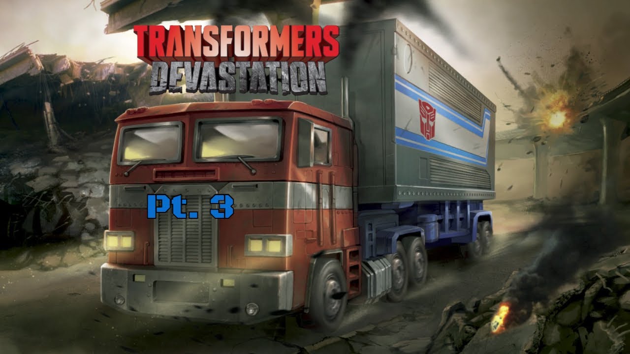 Transformers Main Story Clear Gameplay Pt 3 - YouTube