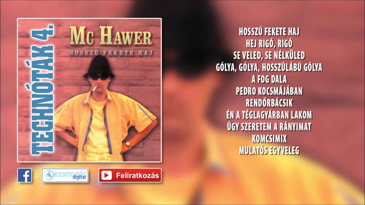 Mc Hawer ~ Technóták 4. - Mulatós techno (teljes album) | Nagy Zeneklub ...