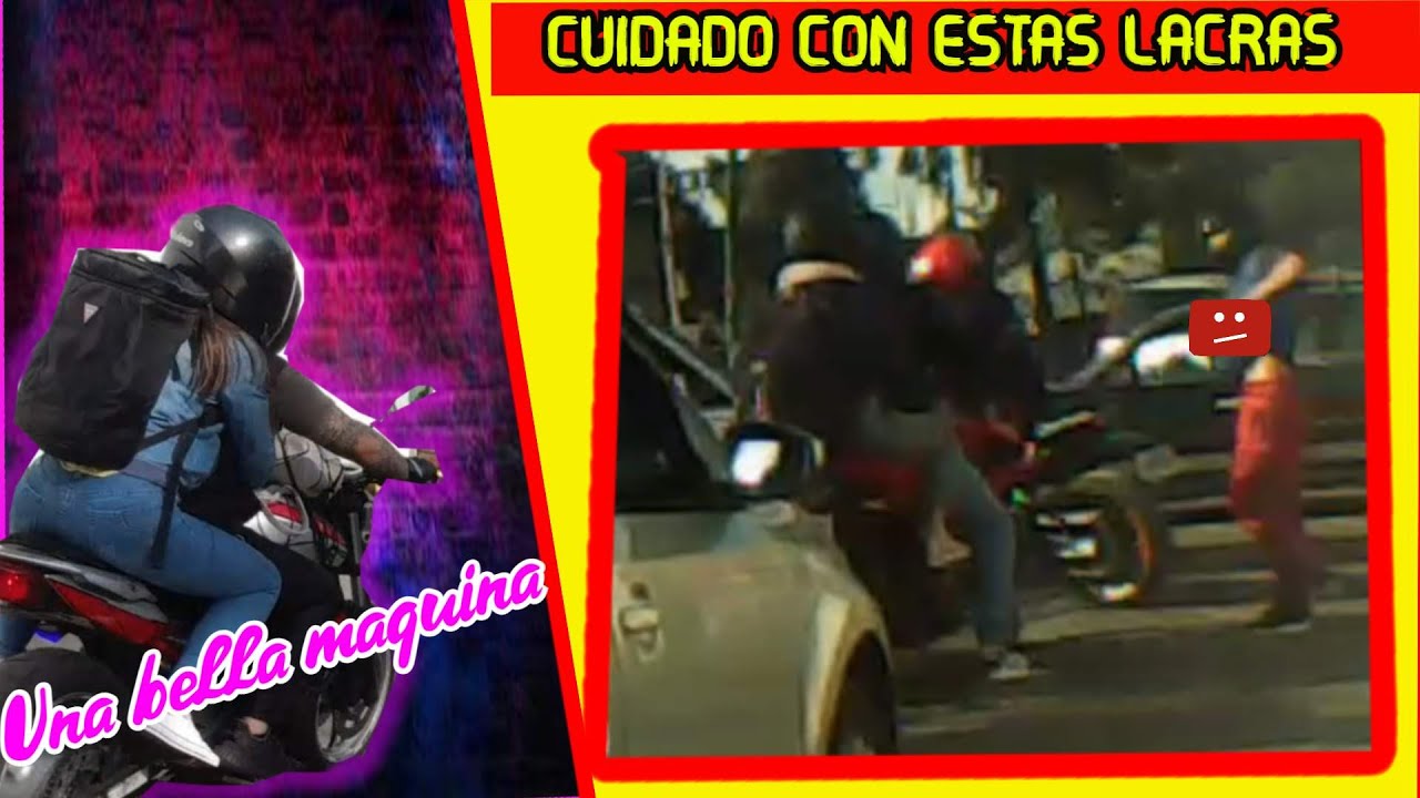 RATAS 🐀 SE LLEVAN UNA MOTO 🏍️ & BIKERS AYUDANDO OBSERVACIONES DIARIAS ...