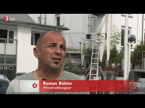 Wind turbine - H-rotor - YouTube