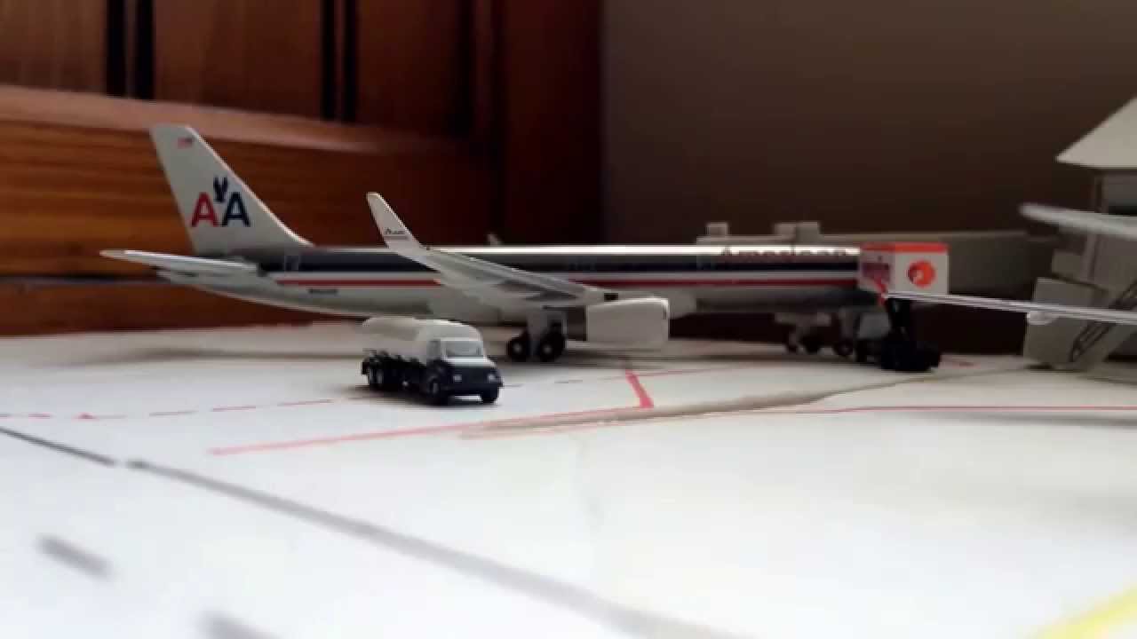 Homemade Airport Diorama Update #5 - YouTube