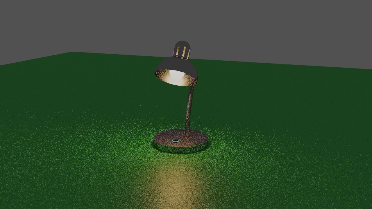 Lamp Test Render 1 (2017) - YouTube