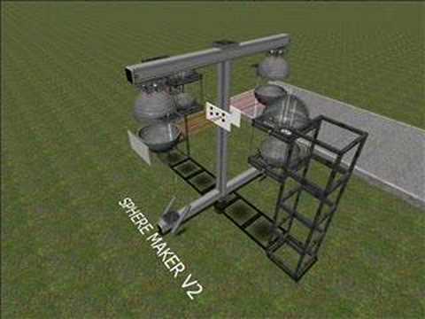 Sphere assembly machine - YouTube