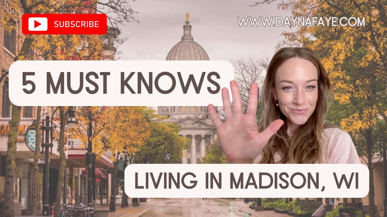 Must Knows when Moving to Madison, Wisconsin - YouTube
