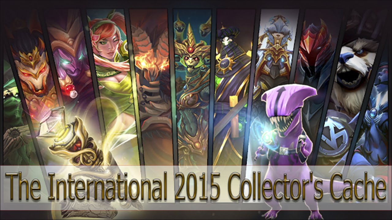 The International 2015 Collector's Cache - YouTube