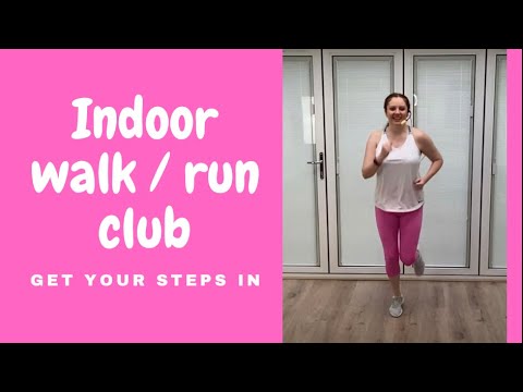 Indoor power walk/Run club - YouTube