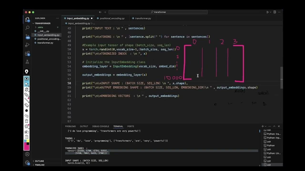 Part 2: Code Gen AI Transformers with PyTorch – Master Input Embedding & Positional Encoding ...