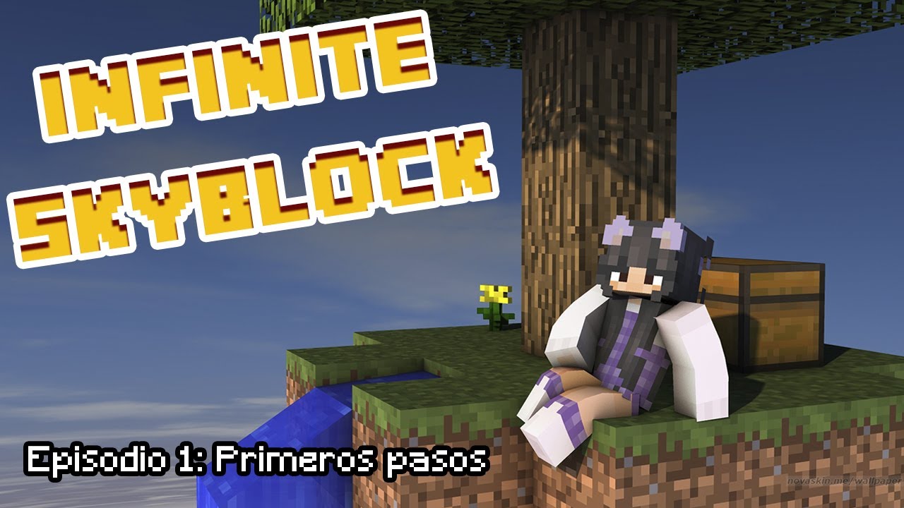 Minecraft Infinite Skyblock | Ep. 1 Primeros pasos | Survival Map - YouTube