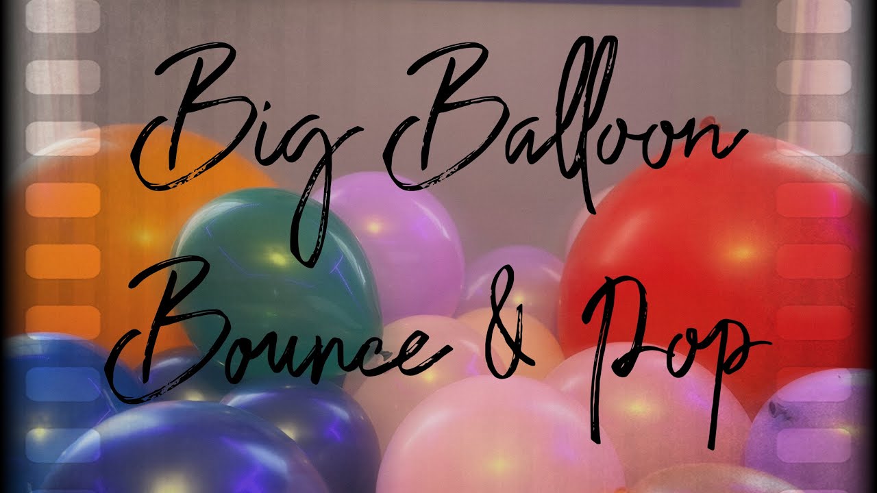 🎈 Big Balloon Bounce & Pop 🎈#asmr #asmrsounds #asmrvideo #looner #pop ...