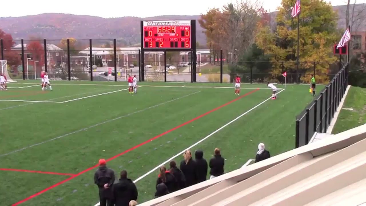 Buffalo State Women's Soccer Goal vs. Oneonta - YouTube