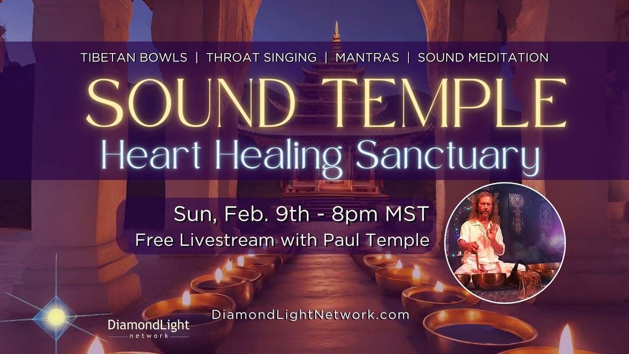 Sound Temple: Heart Healing Sanctuary - YouTube