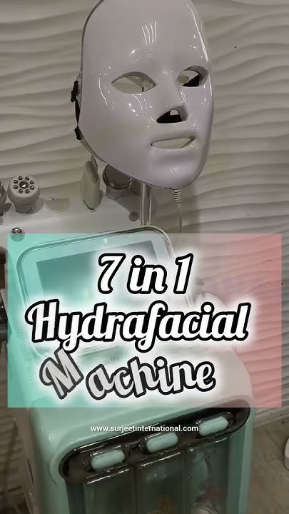 Call us +91 9911111013 7 in 1 Hydra facial machine by Surjeet international #hydra - YouTube